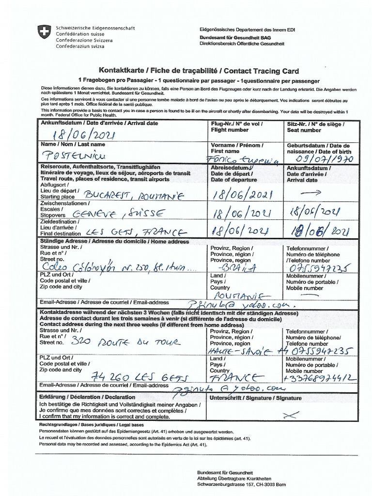 Formular Completat | PDF