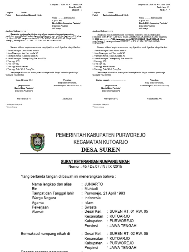 Agus Tri N 3 Pendek) 4-1 | PDF