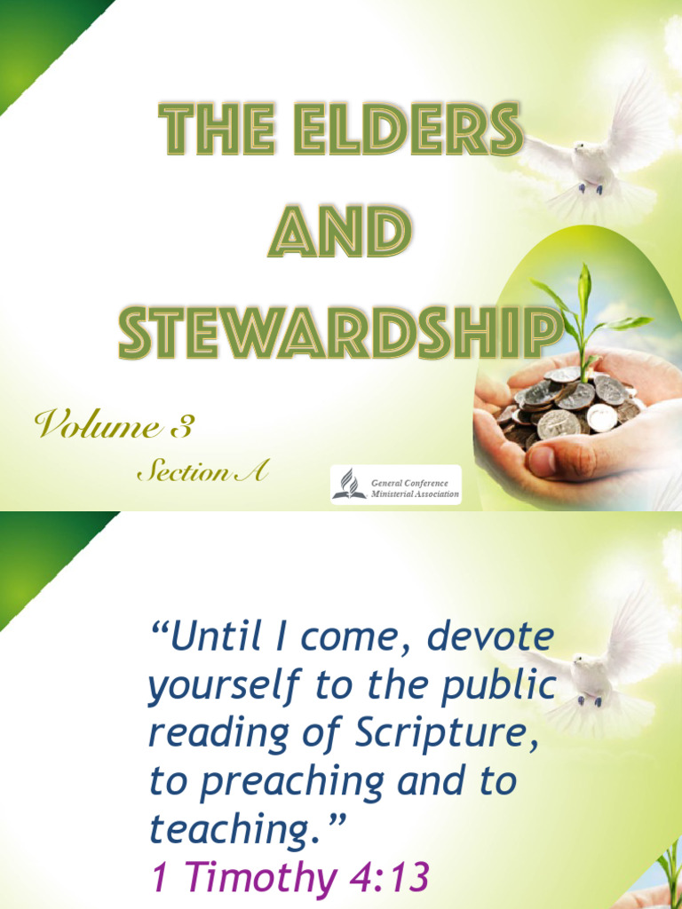 Elders' Role in Stewardship | PDF | Elder (Christianity) | Tithe