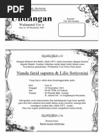 Undangan Sabun | PDF | Memasak, Makanan, & Anggur