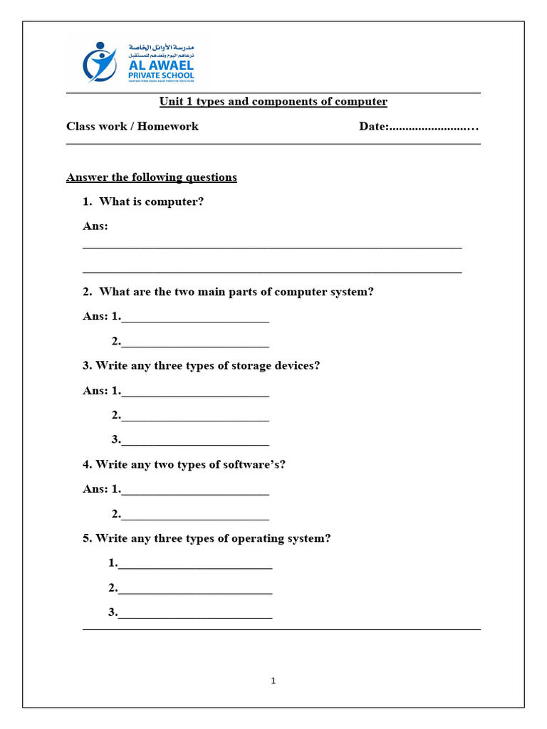 ICT New Book Question Bank Grade 9 New | PDF