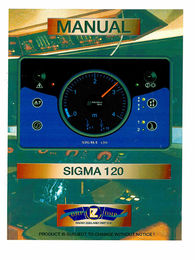 Dieptemeter SIGMA 120 | PDF