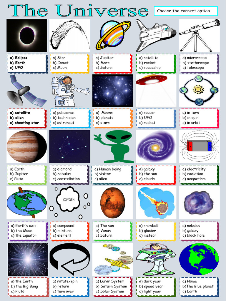 The Universespace Vocabulary - 87271 | PDF | Natural Satellite | Planets