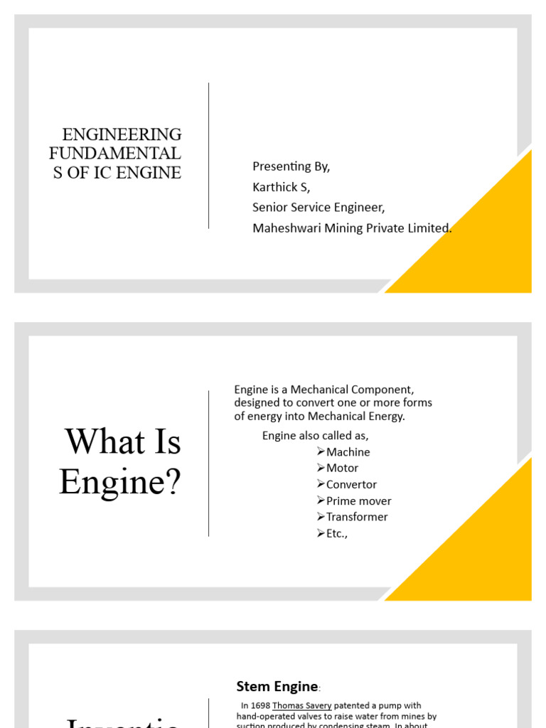 Engineering Fundamentals of Ic Engine | PDF | Internal Combustion Engine | Piston