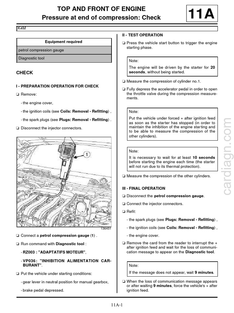 k4m Repair Procedures | PDF | Belt (Mechanical) | Ignition System
