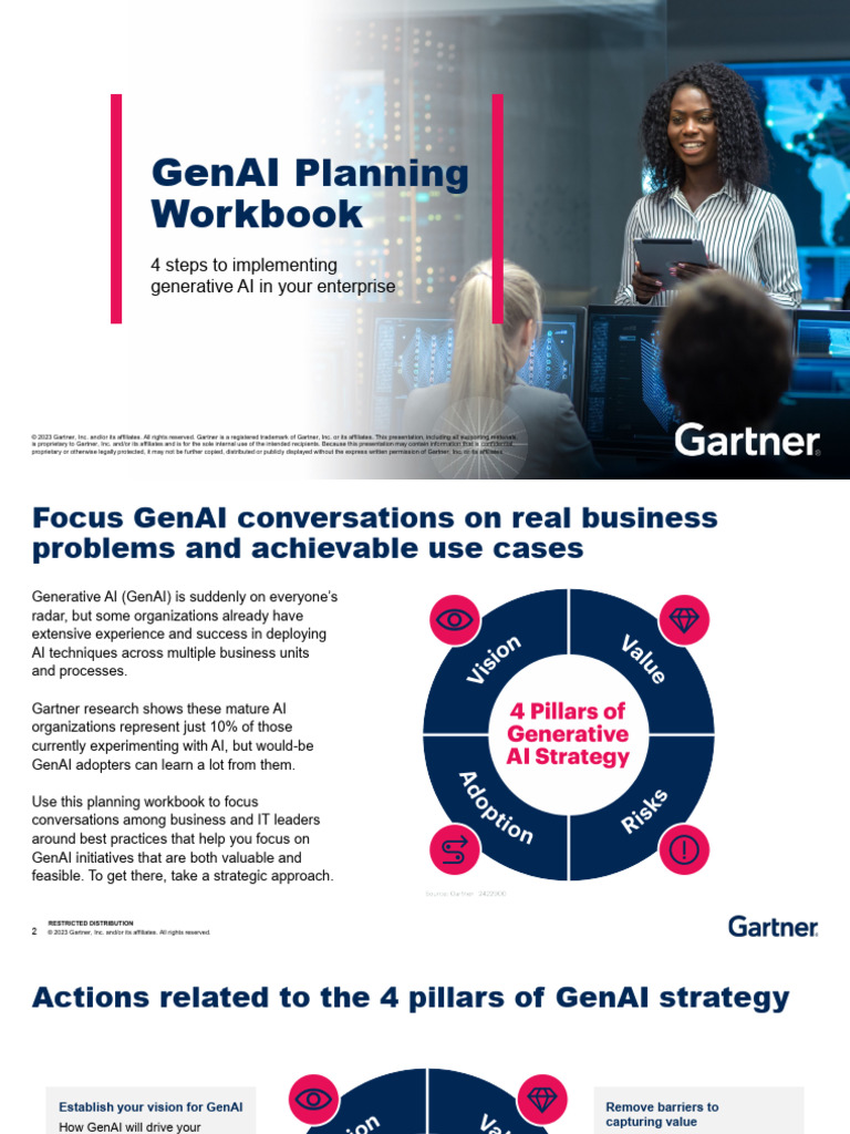 Gartner - GenAI Planning Workbook | PDF | Artificial Intelligence ...