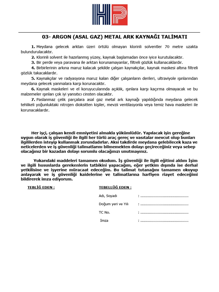 43 - Kaynakçi Tali̇matlari | PDF