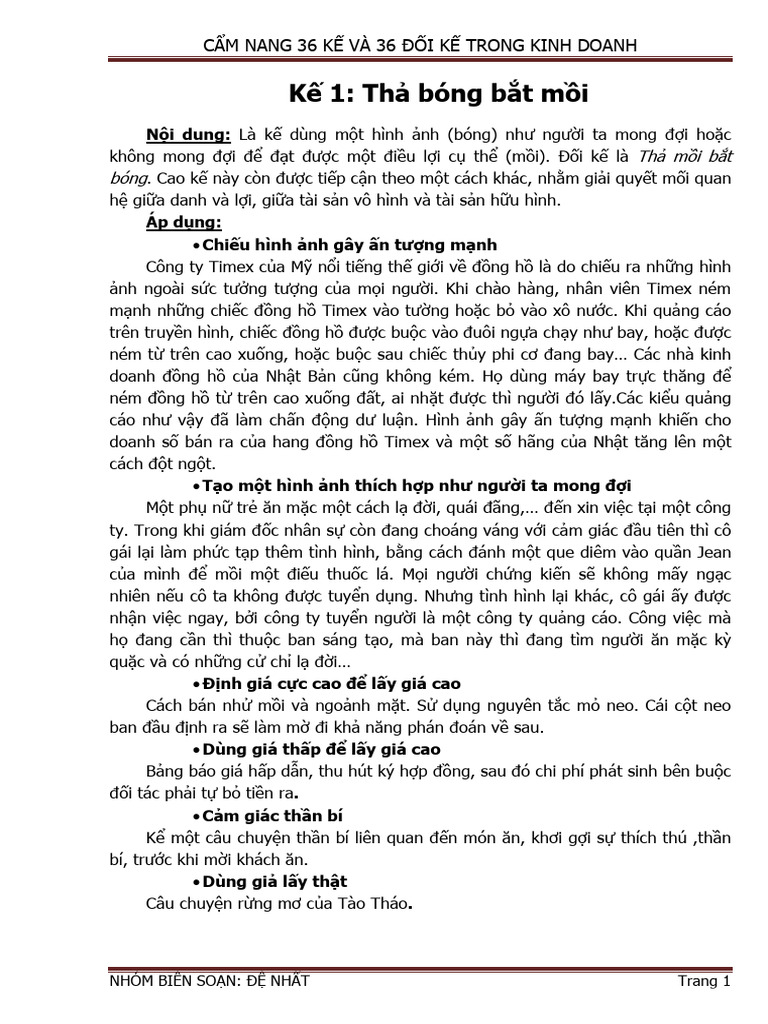 Cm Nang 36 k Va 36 Di k Trong Kinh d | PDF