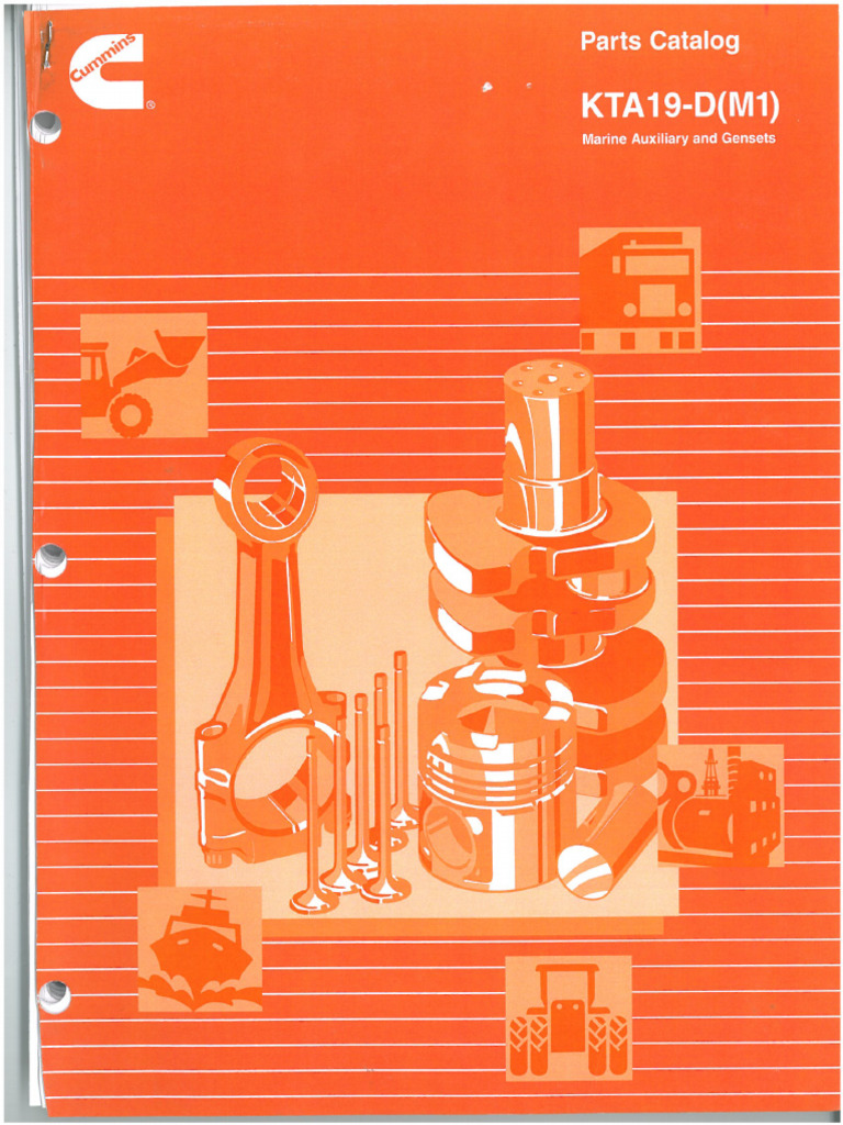 Cummins KTA19 Generator Parts Manual | PDF