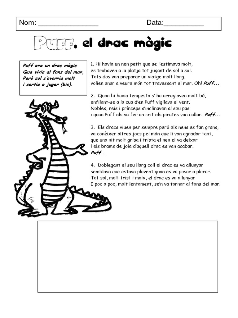 Puff, El Drac Màgic | PDF