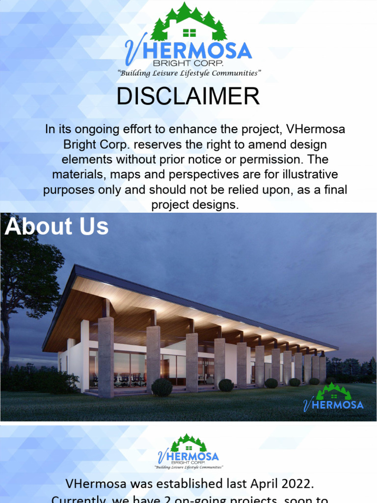VHermosa Bright Corp. Project Overview | PDF | Business