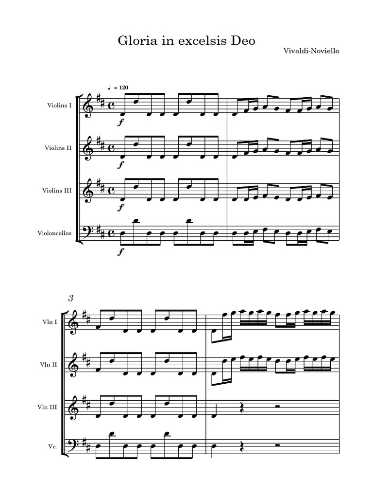 Gloria in Excelsis Deo | PDF | Worship | Eucharist