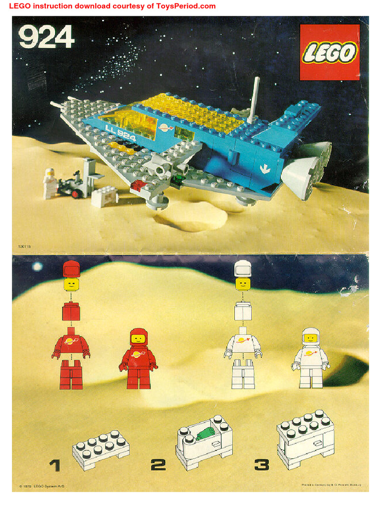 LEGO 924 Instructions Download | PDF