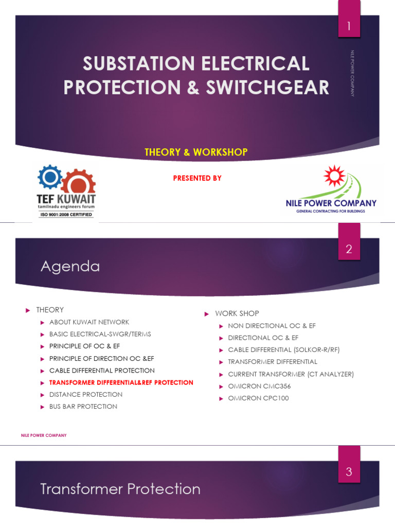 Transformer Protection | PDF | Transformer | Relay