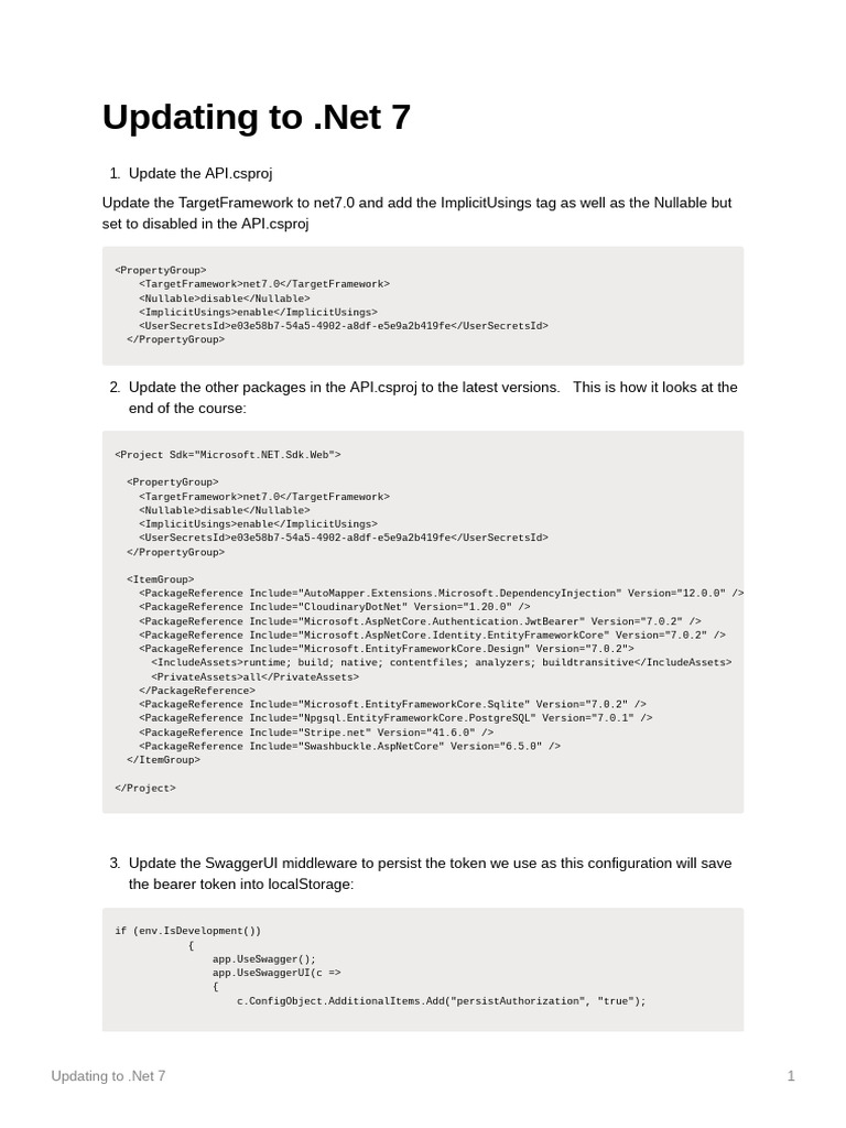 001 Updating-to.net-7 | PDF | Software Development | Computer Science