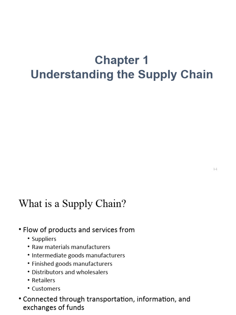 Introduction SCM | PDF