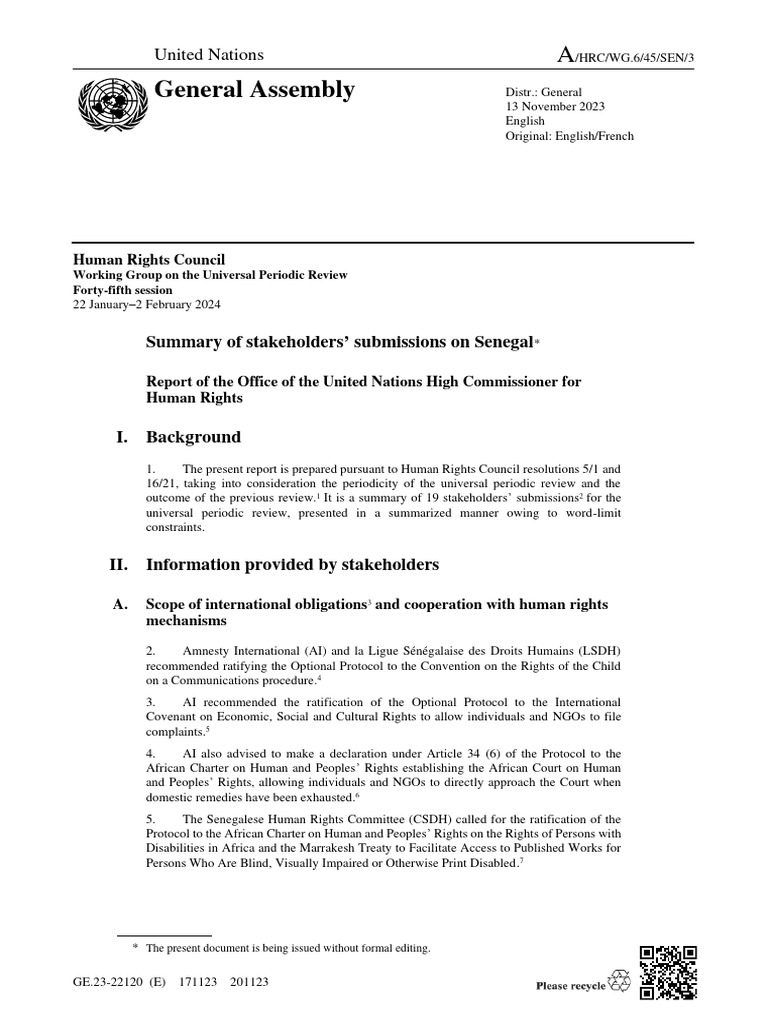 Stakeholder Report | PDF