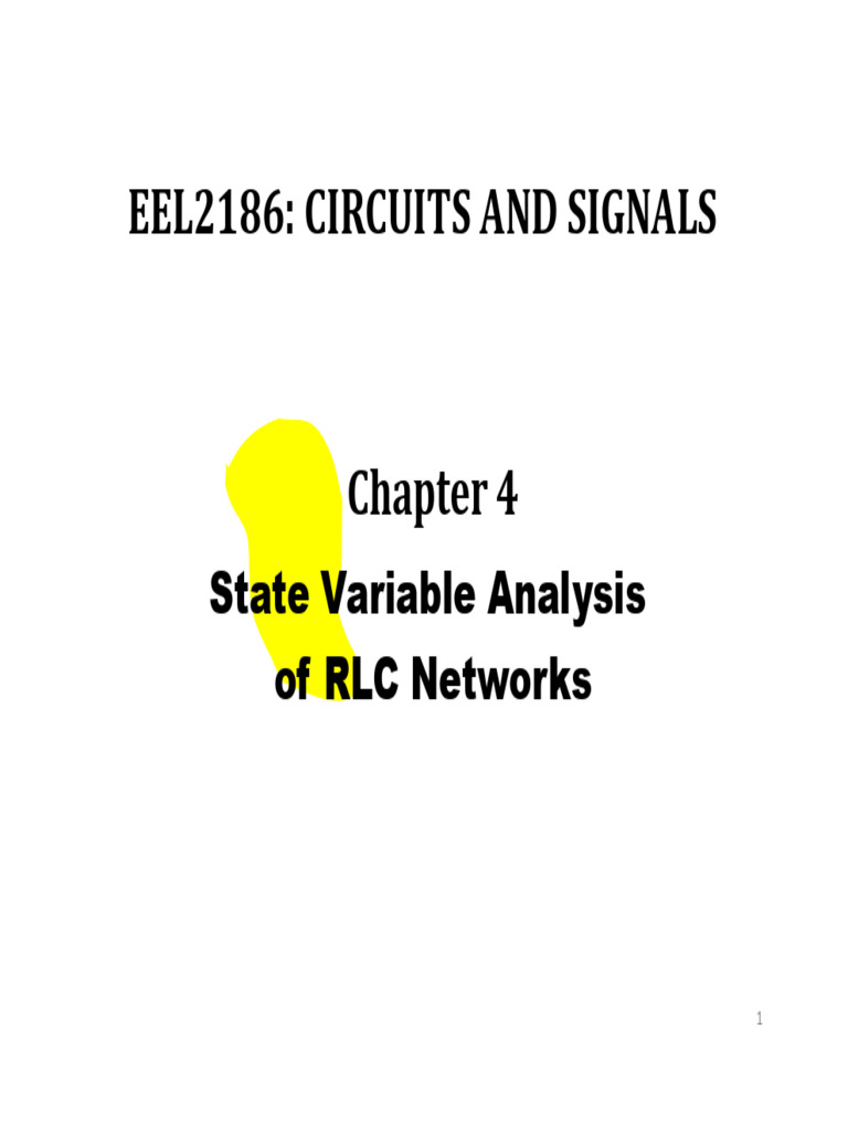 Chapter 4 Slides | PDF | Electrical Network | Electrical Engineering Chapter 4 Slides | PDF | Electrical Network | Electrical Engineering