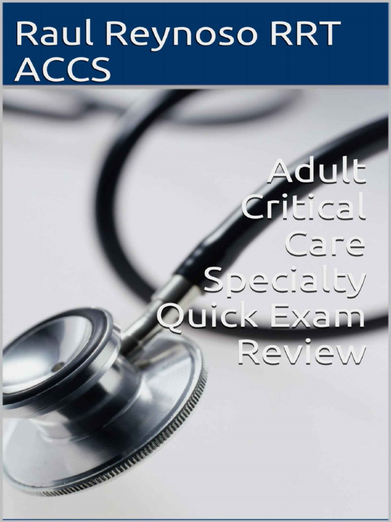 Adult Critical Care Specialty Q - Raul Reynoso RRT ACCS | PDF | Shock ...