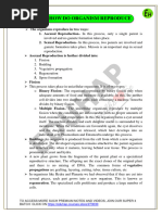 How Do Organisms Reproduce Class 10 Detailed Notes | PDF