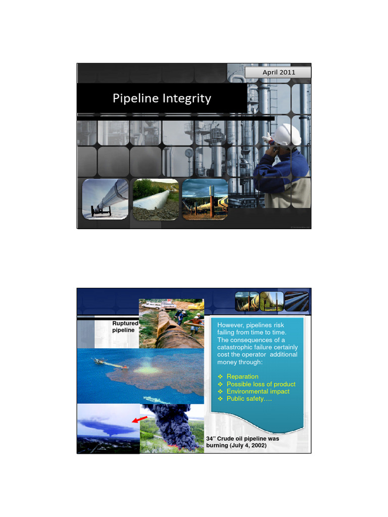 Pipeline Integrity Management Overview | PDF | Corrosion | Pipeline ...