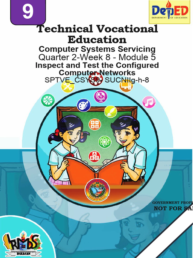 Css 9 Q2 W8 Mod5 Inspect And Test The Configured Computer Networks Pdf Computer Network 6656