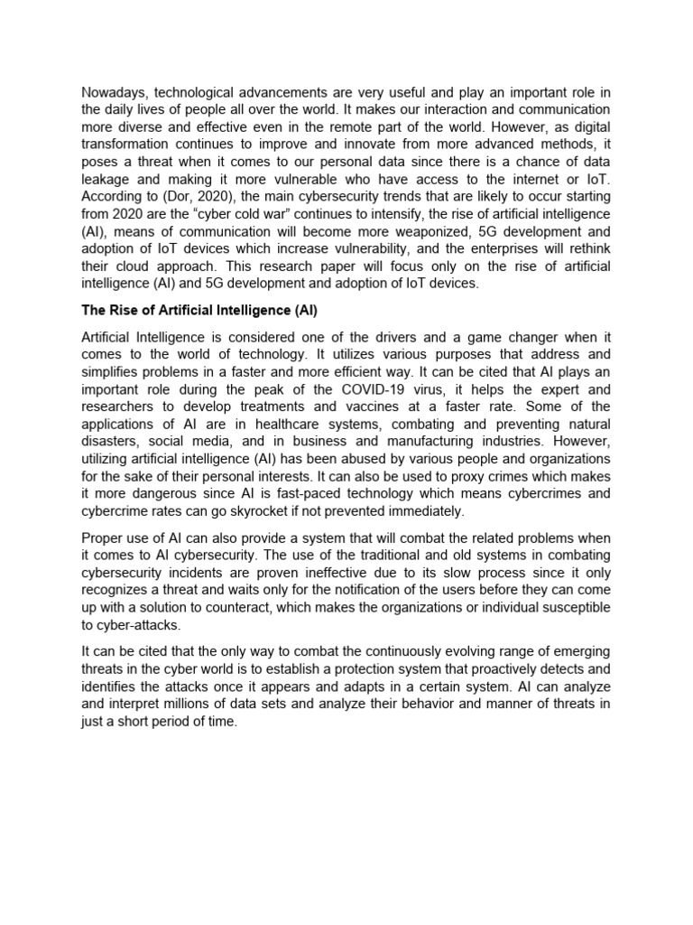 Cyber Security Pdf Computer Security Security