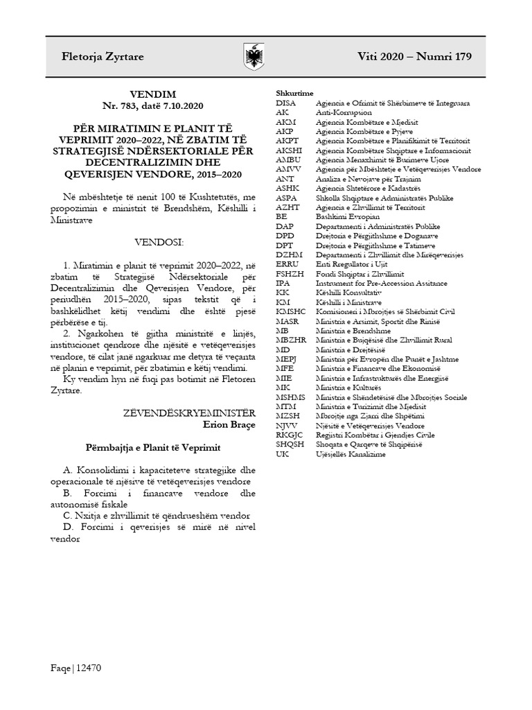 VKM nr.783, Date 07.10.2020 | PDF