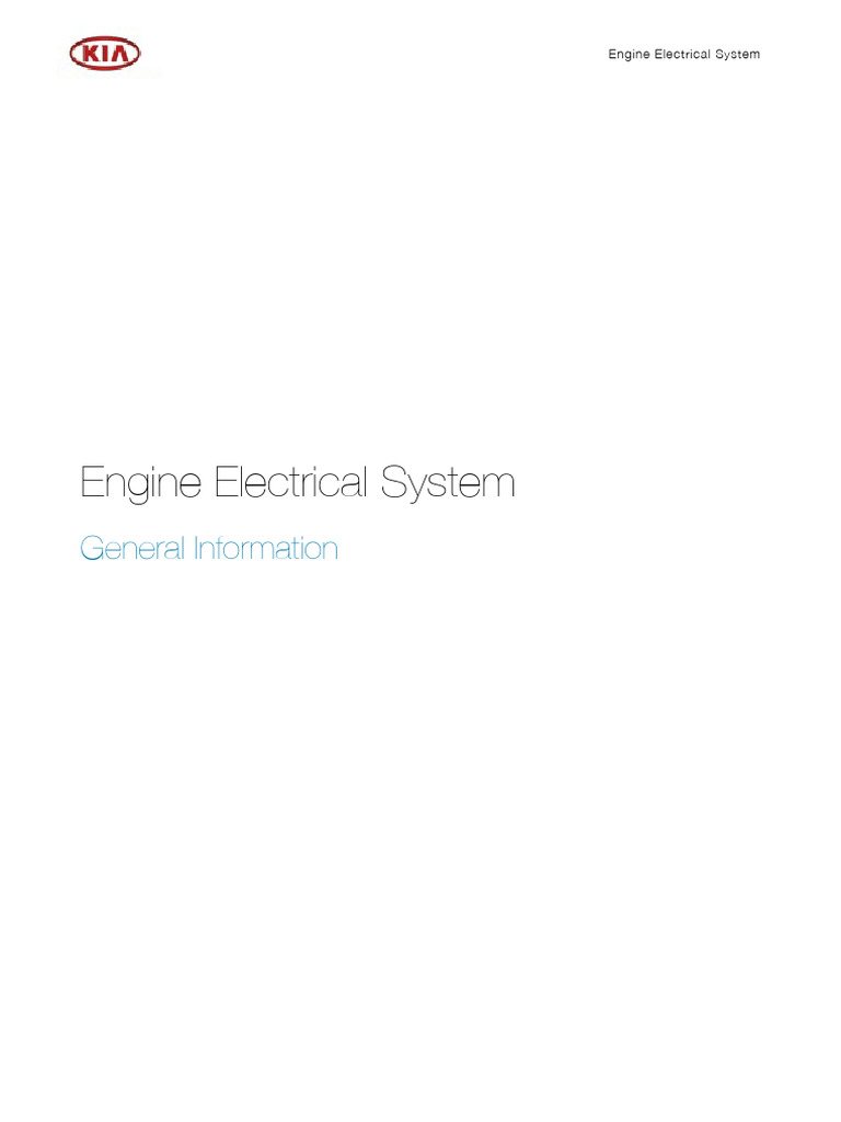 03 - Engine Electrical System | PDF