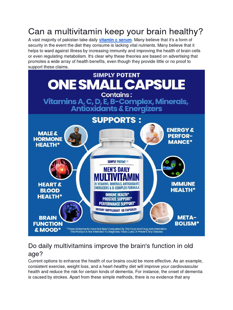 Centrum Multivitamin Pdf