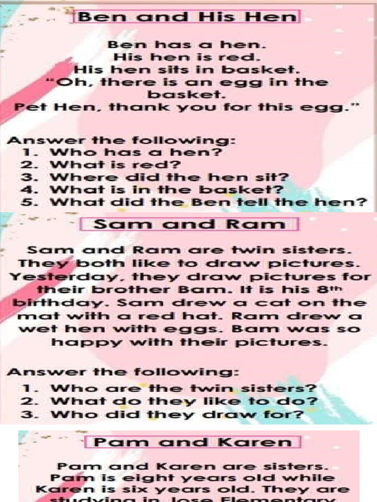 English Reading | PDF