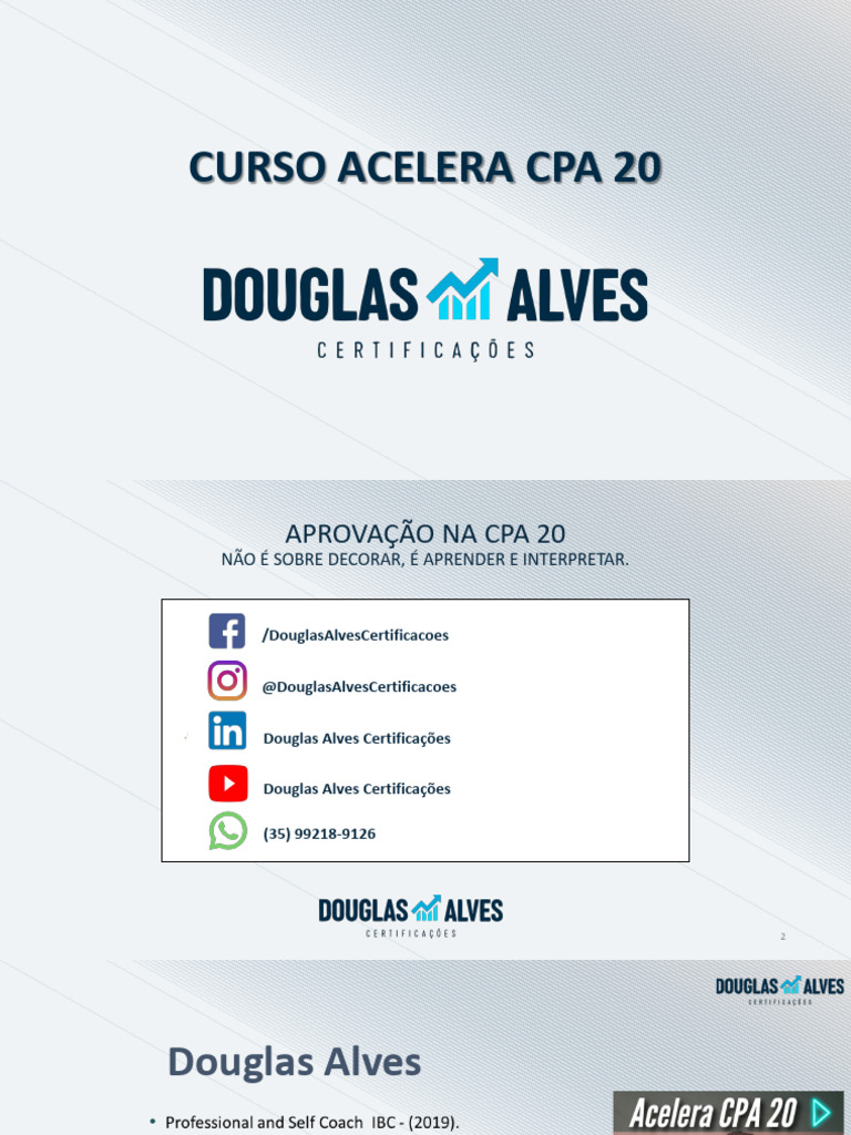 Curso Acelera CPA 20: Aprendizado Eficaz | PDF | Lavagem de dinheiro | Requerimento de reserva
