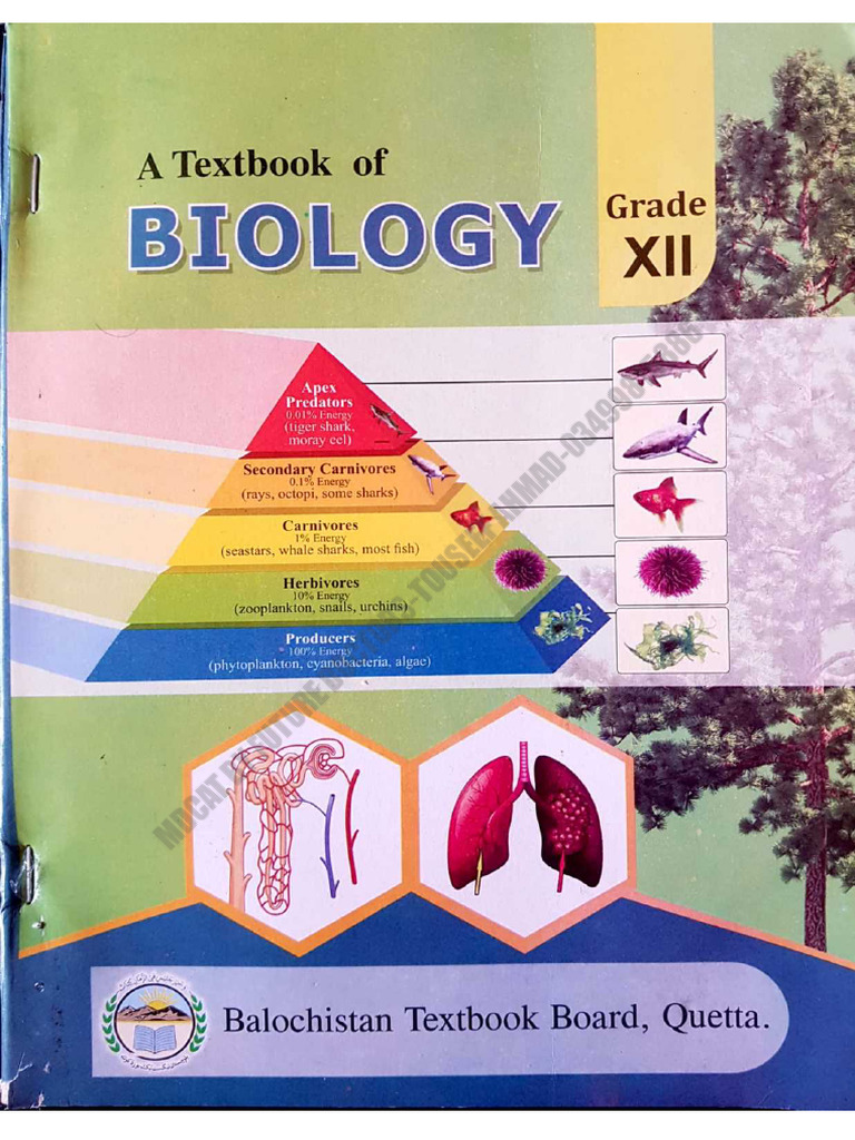 Balochistan 12 Biology Quetta Board Class PDF Text Book New Edition | PDF