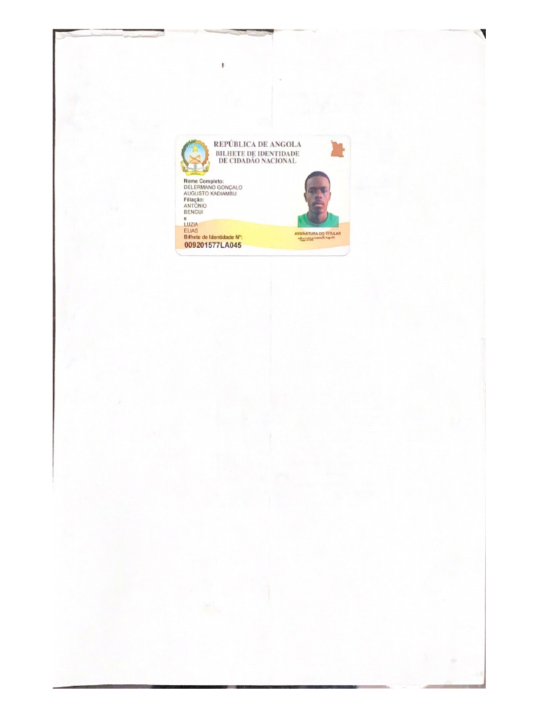 REPÚBLICA DE ANGOLA | PDF