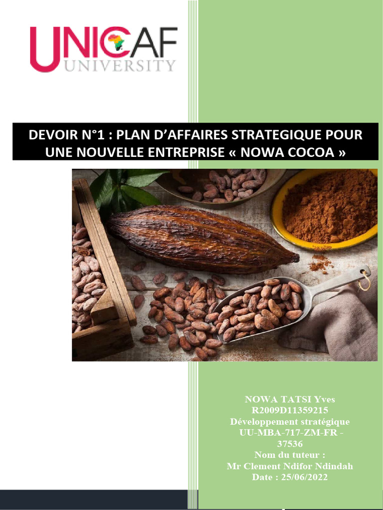 Yves_Nowa tatsi_Evaluation1_UUMBA717_202205259 | PDF