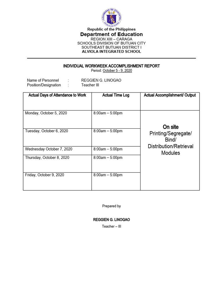 Iwar October November Linogao | PDF | Workweek And Weekend | Government