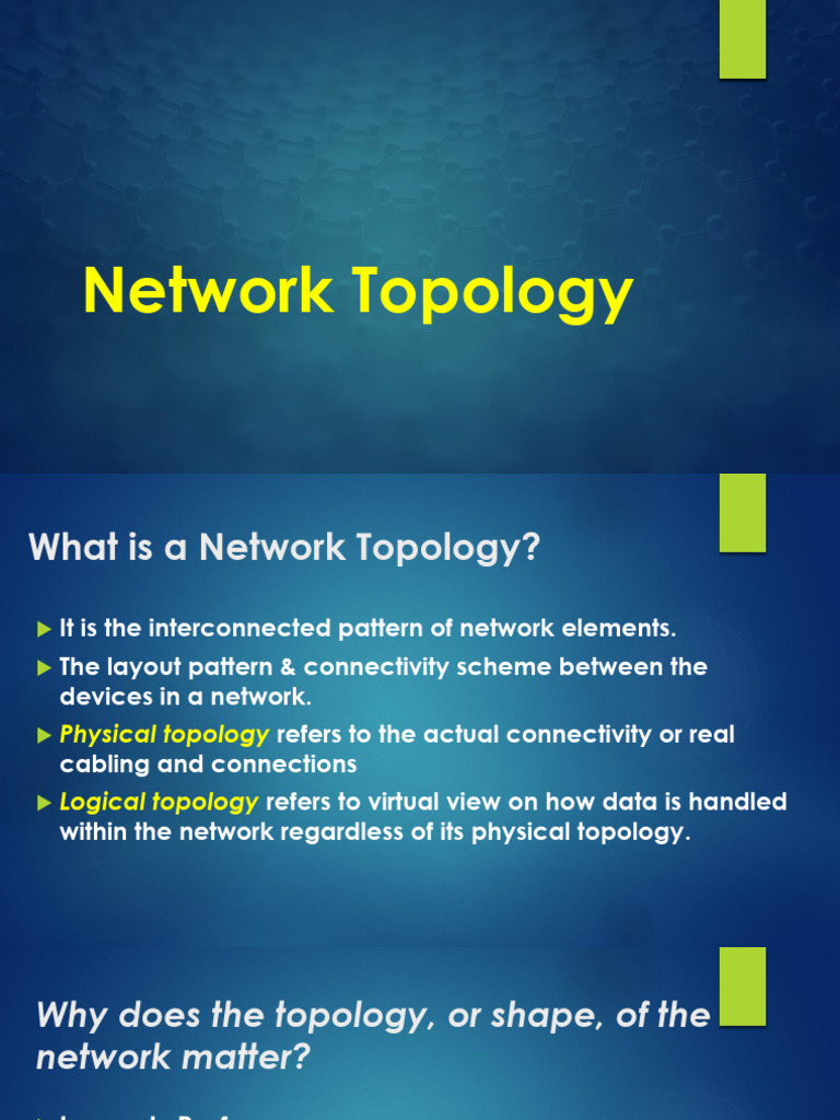 Lesson 4 Topology | PDF | Network Topology | Computer Network