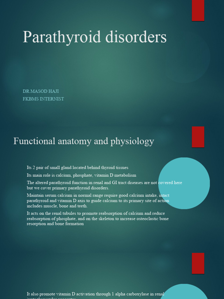 Parathyroid Disease | PDF | Parathyroid Gland | Bone