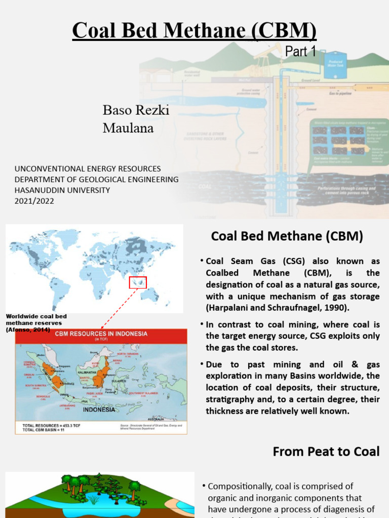 Coal Bed Methane (CBM) Part 1 | PDF | Coalbed Methane | Coal