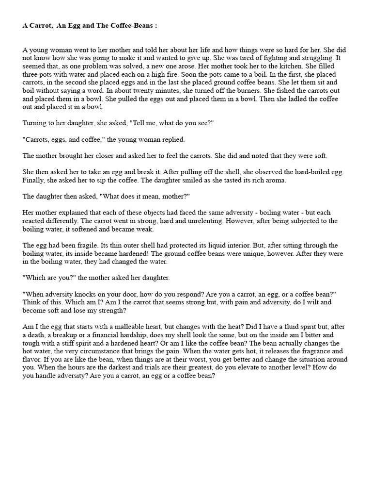 Stories For Interpretative Reading | PDF | Tiger | Coffee