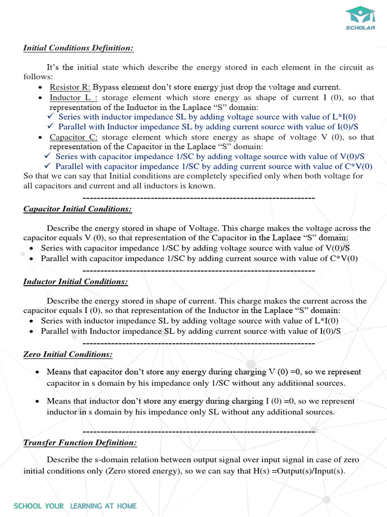 EECE202 in Class Assignment II Essay | PDF | Laplace Transform | Electrical Impedance