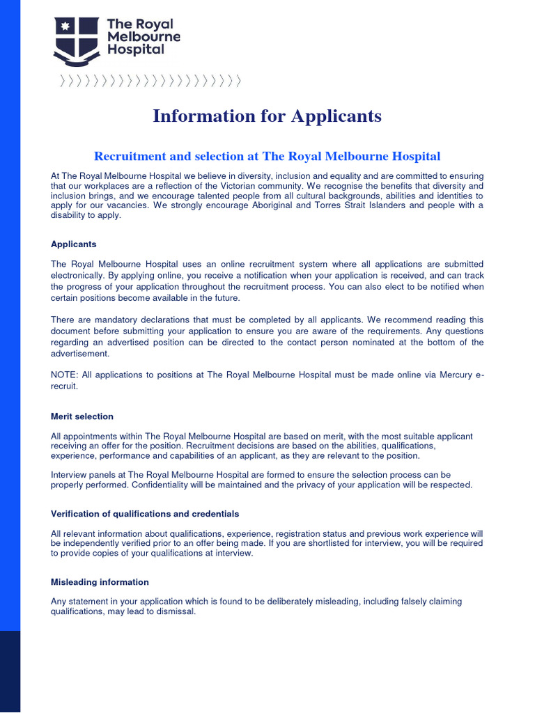 Application Guide | PDF | Résumé | Recruitment