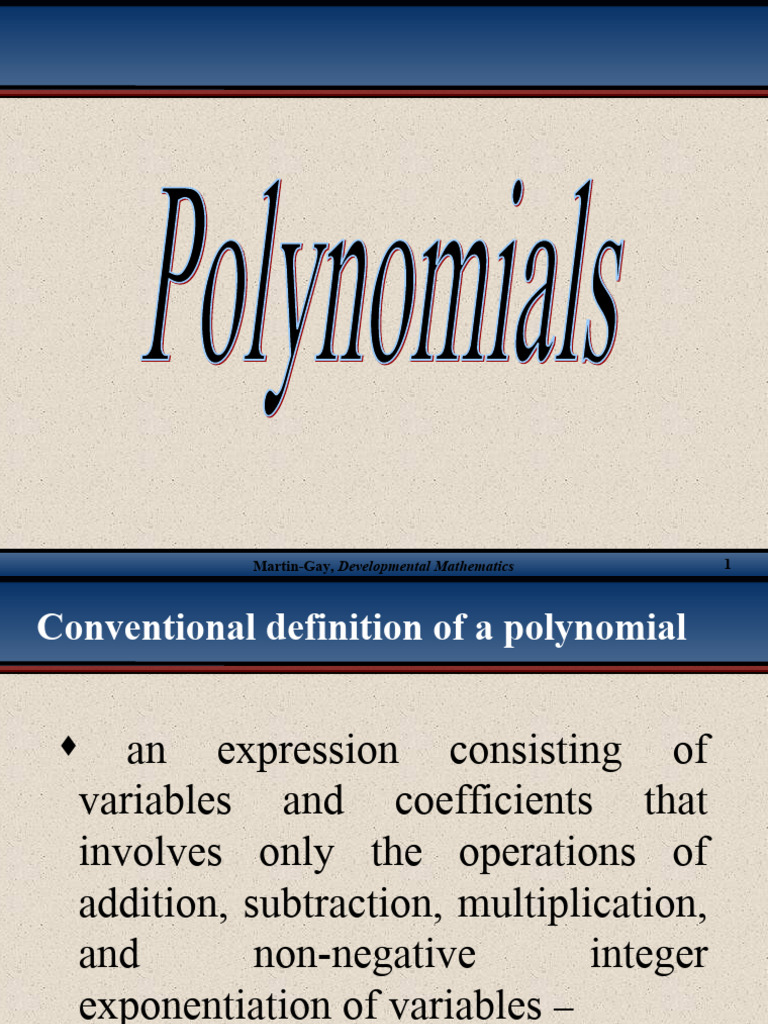 IM MATH 1 Q4 Simplify Evaluate Polynomials | PDF | Polynomial | Exponentiation