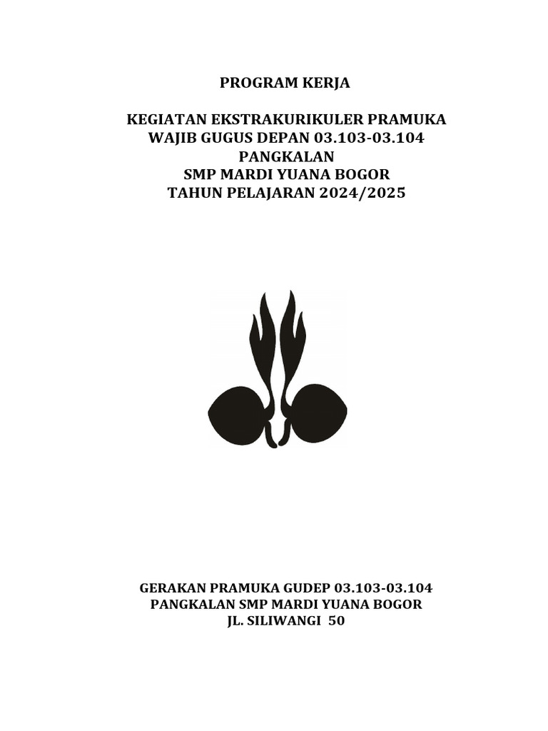 Proker Pramuka Wajib 2425 | PDF