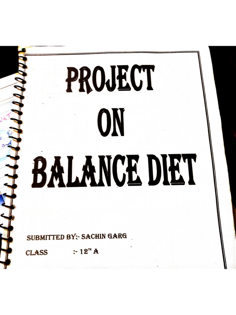 Balance Diet | PDF