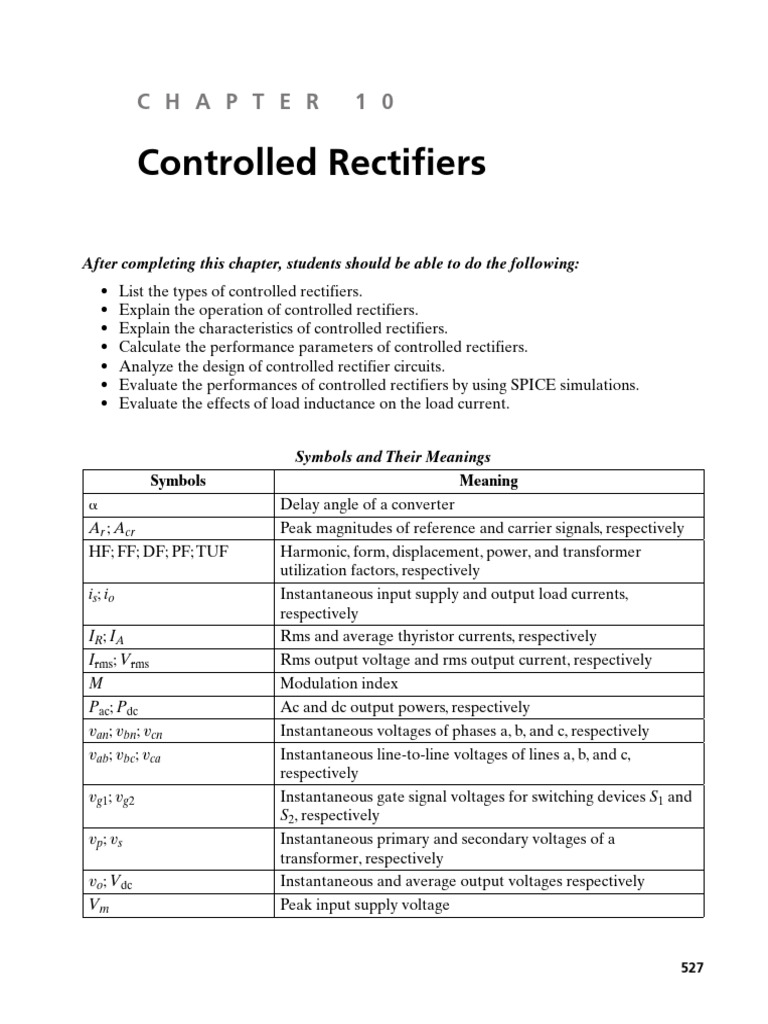 L15B Thyristors and Controlled Rectifier 03012024 030403pm | PDF | Rectifier | Electronics