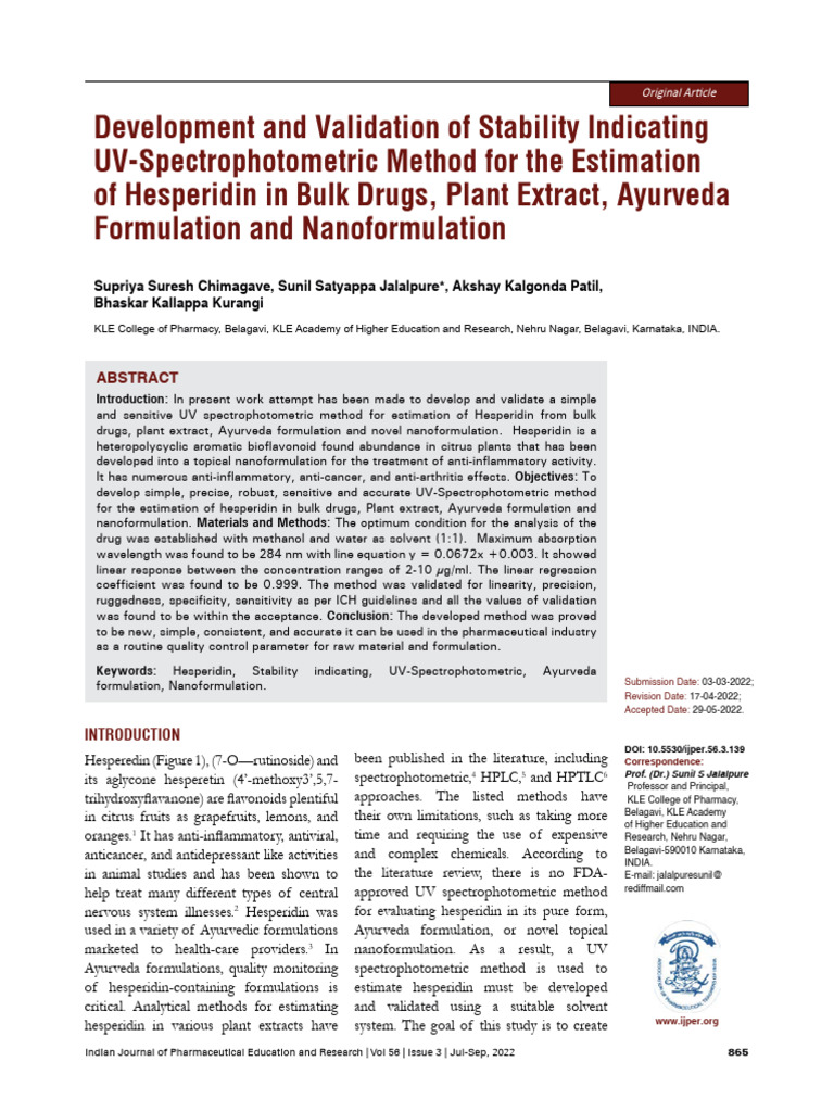 IndJPhaEdRes 56-3-865 | PDF