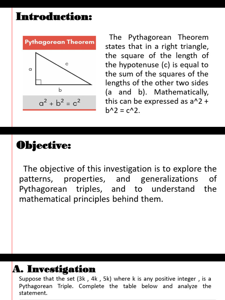 Pythagorean Triple by Zeke | PDF | Mathematics | Euclidean Plane Geometry