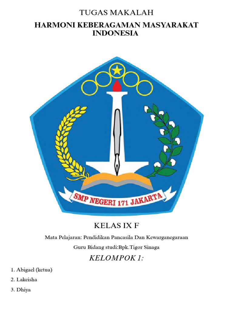 Harmoni Dalam Keberagaman - 20240108 - 202745 - 0000 | PDF