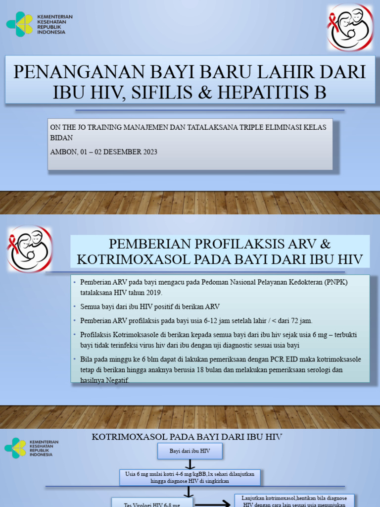 Penanganan Bayi Baru Lahir Dari Ibu Hiv | PDF